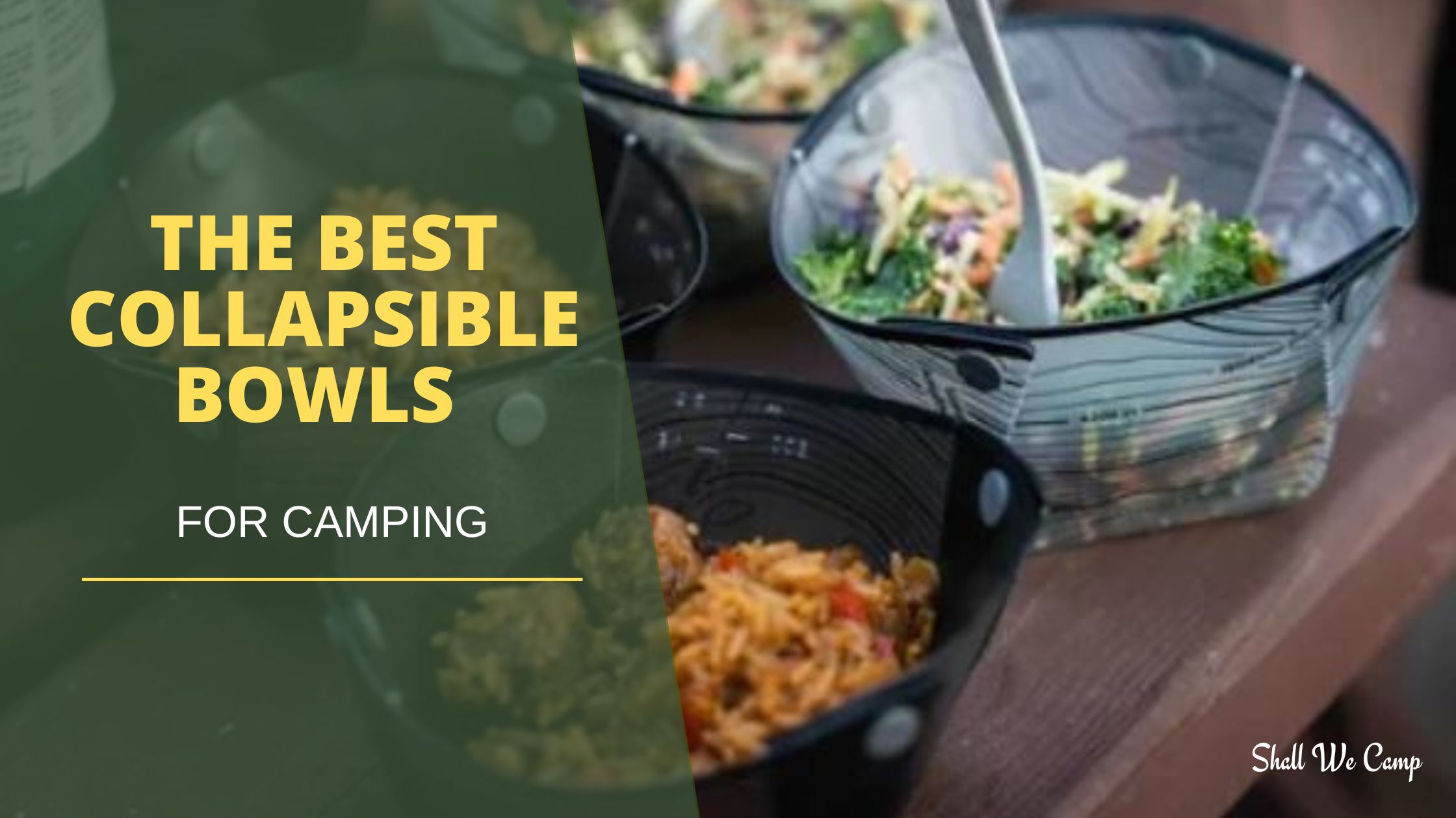 The Best Collapsible Bowls for Camping - Shall We Camp